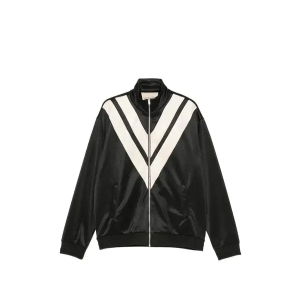 Valentino Garavani Jackets Bomber Jackets - Black