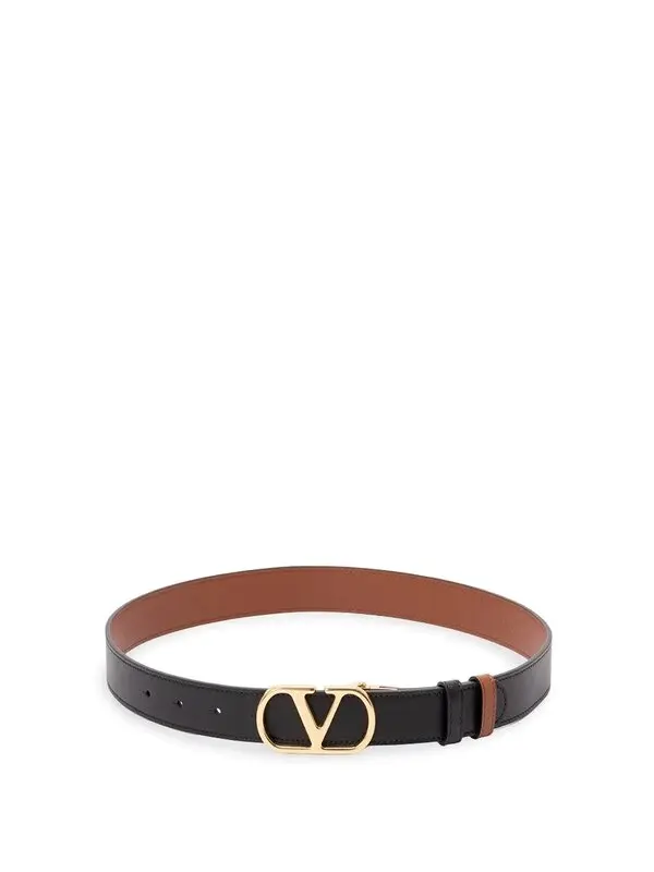 Valentino Garavani Vlogo Signature` Buckle Belt - Multicolor