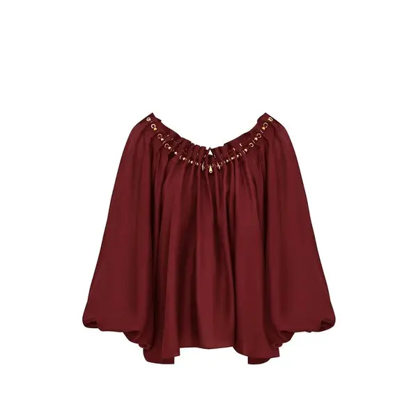 Zimmermann Tops Blouses - Red