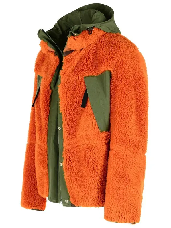 Sacai Sherling' Wool Blend Jacket