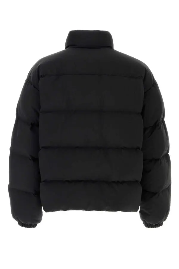JIL SANDER Nylon Blend Down Jacket - Black
