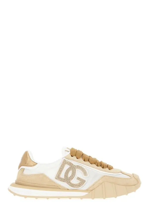 Dolce & Gabbana Logo Embellished Sneakers - Multicolor