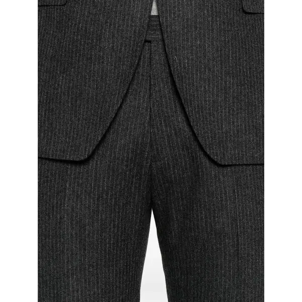 Tagliatore Grey Suits Single Breasted Suits