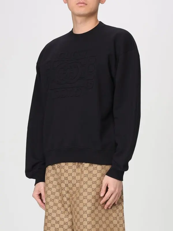 Gucci Cotton Crew Neck Sweatshirt