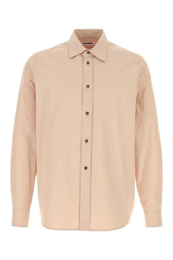 JIL SANDER Light Cotton Shirt - Pink