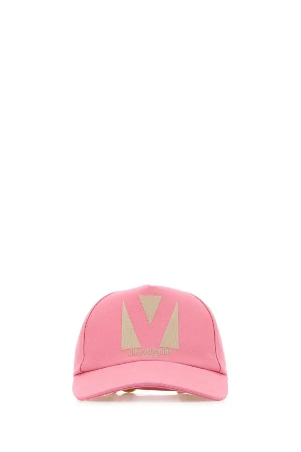 Valentino Garavani Cotton Baseball Cap - Pink