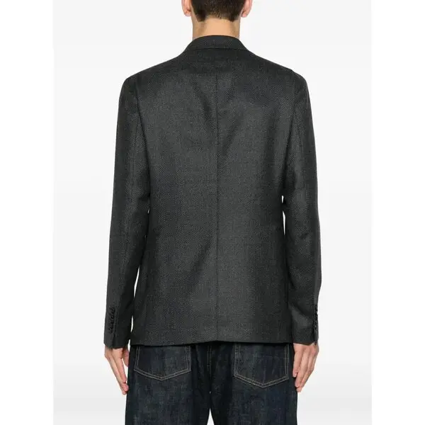 Tagliatore Grey Jackets Blazers