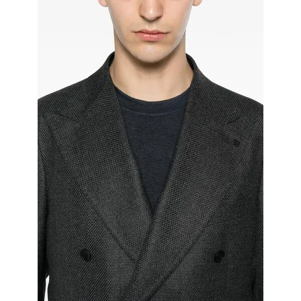 Tagliatore Grey Jackets Blazers
