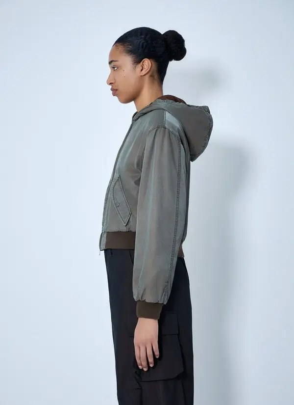 Our Legacy Zip-up Hooded Jacket - Green