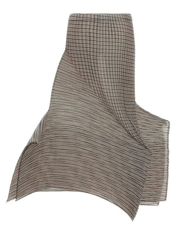 Issey Miyake Generic Stripes Skirt