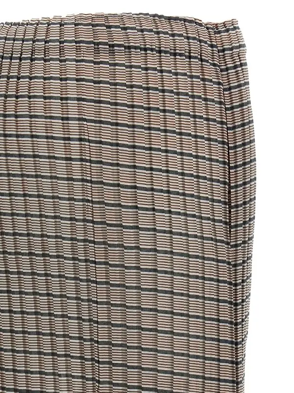 Issey Miyake Generic Stripes Skirt