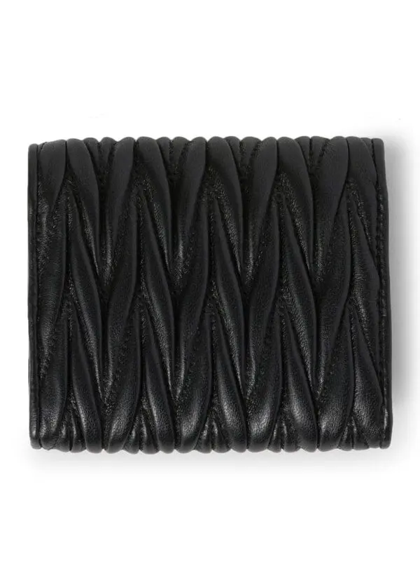 Miu Miu Small Wallet In Nappa Matelasse