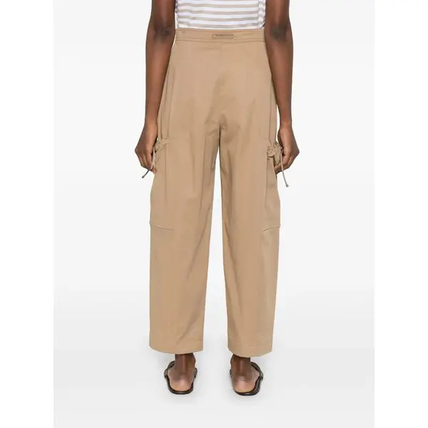 Max Mara Neutrals Trousers Cropped Trousers