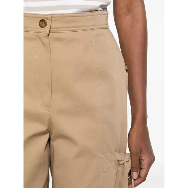Max Mara Cropped Trousers - Cream