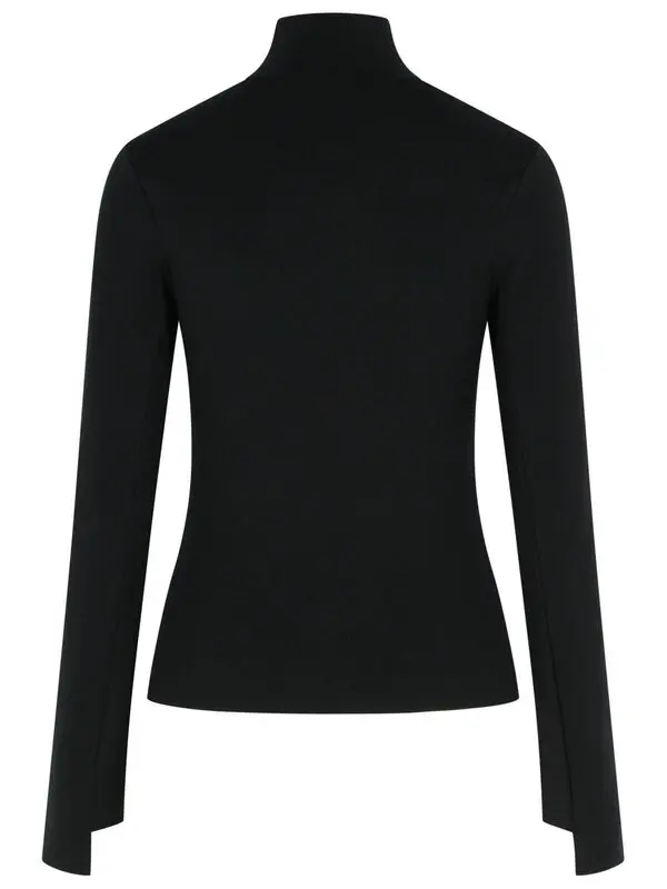 COURREGES Turtleneck Sweater In Viscose Blend