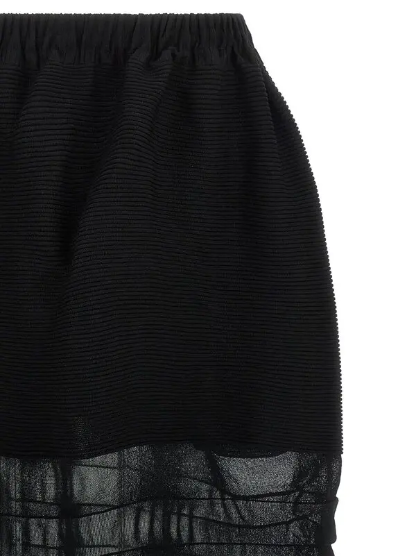 Issey Miyake Moving Knit' Skirt