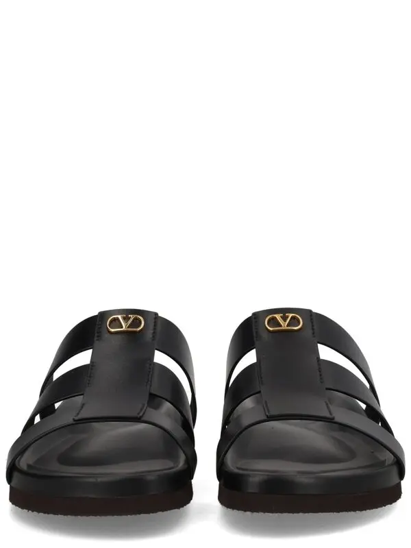 Valentino Garavani Sandalo Slide Studshield