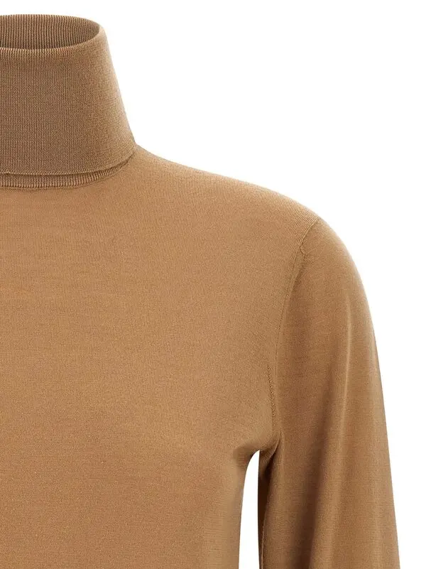 Dolce & Gabbana Cashmere Turtleneck Sweater - Cream