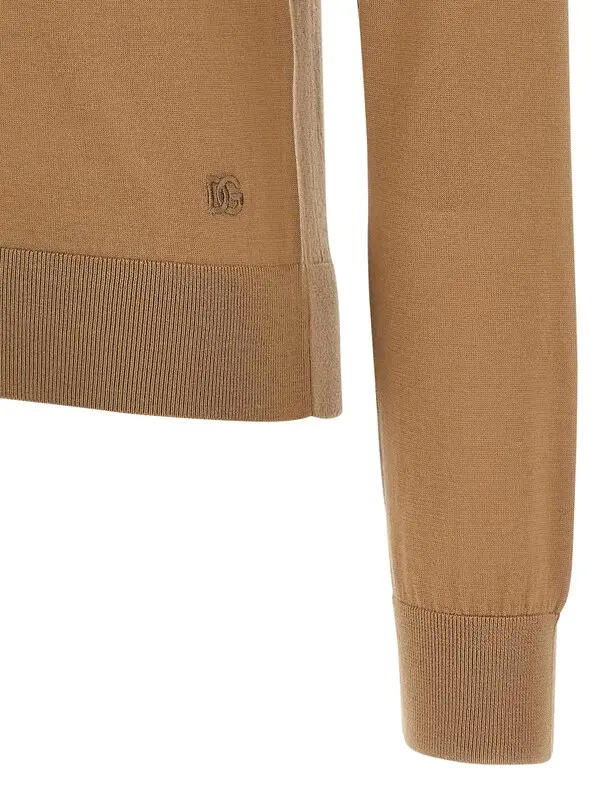 Dolce & Gabbana Cashmere Turtleneck Sweater - Cream