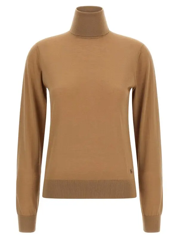 Dolce & Gabbana Cashmere Turtleneck Sweater - Cream
