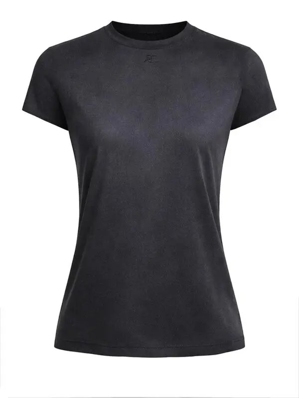 COURREGES Solarized T-shirt - Black
