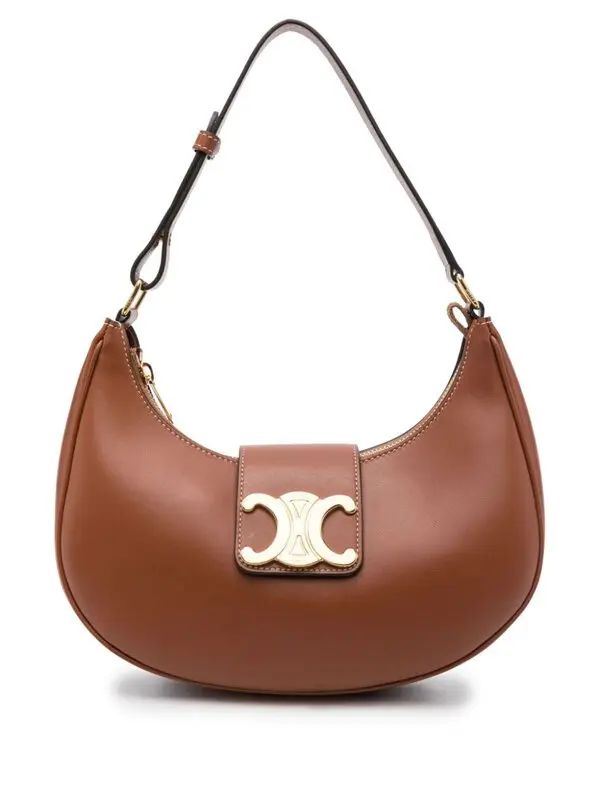 Celine Ava Medium Leather Shoulder Bag - Multicolor