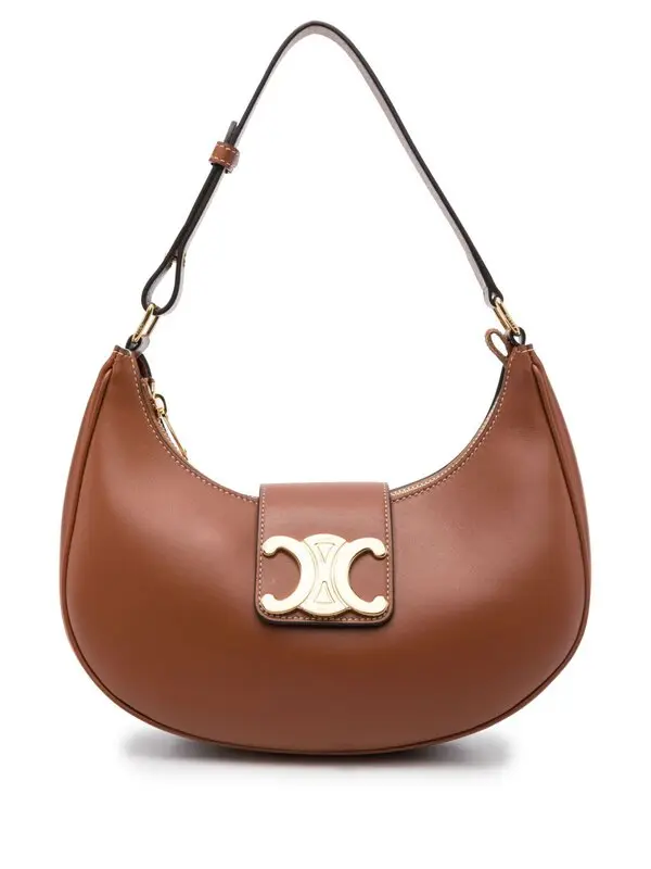 Celine Ava Medium Leather Shoulder Bag - Multicolor