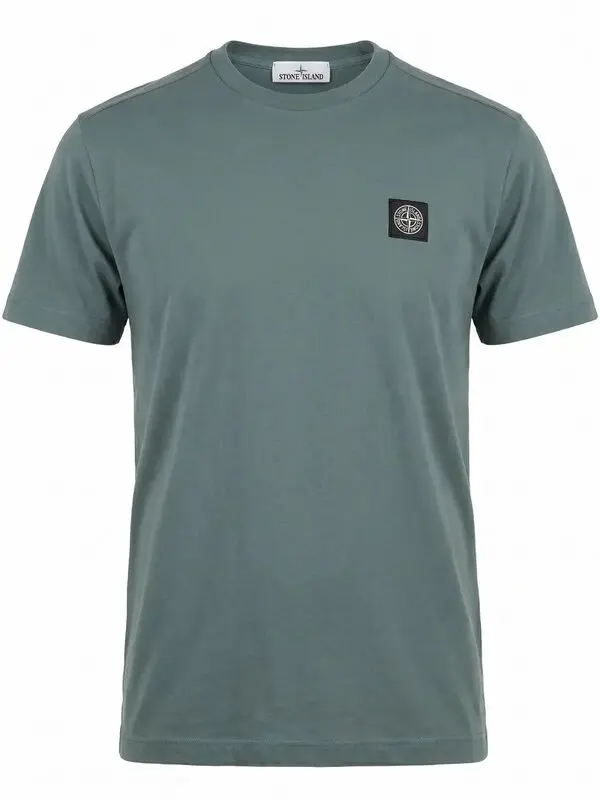 Stone Island Cotton Jersey Garment Dyed T-shirt - Multicolor