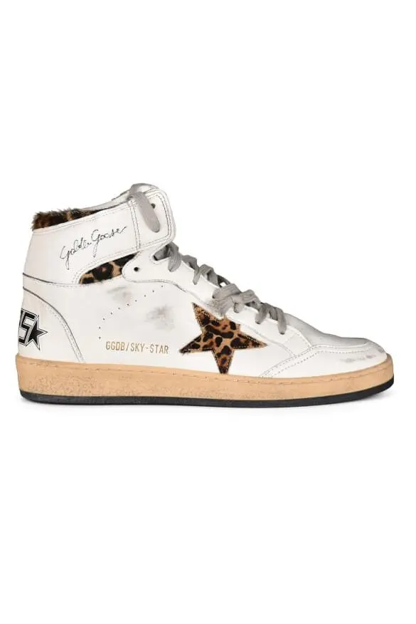 GOLDEN GOOSE Sky Star Sneakers - White