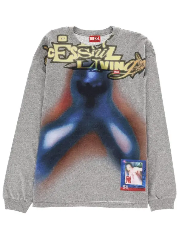DIESEL® T-boxt-ls-v1 Sweatshirt