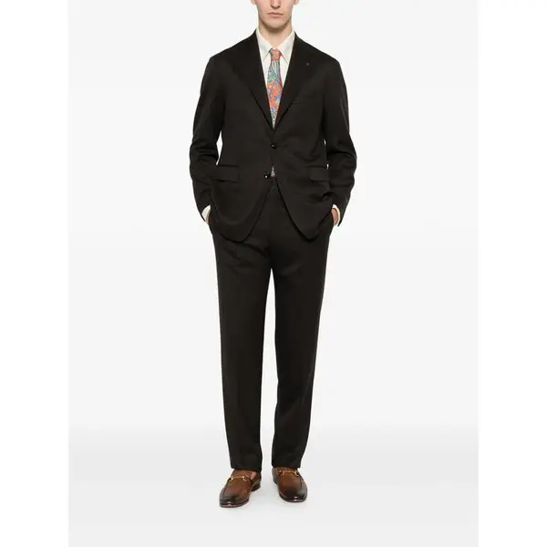 Tagliatore Suits Single Breasted Suits - Brown