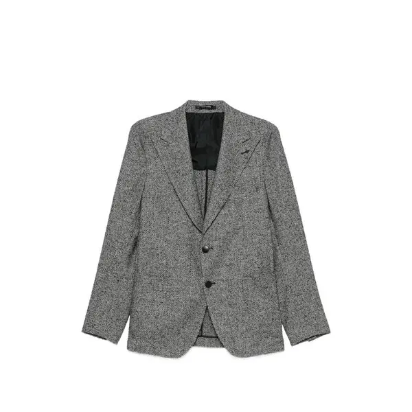 Tagliatore Grey Jackets Blazers