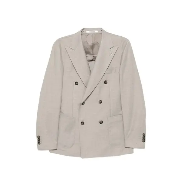 Tagliatore Grey Jackets Blazers
