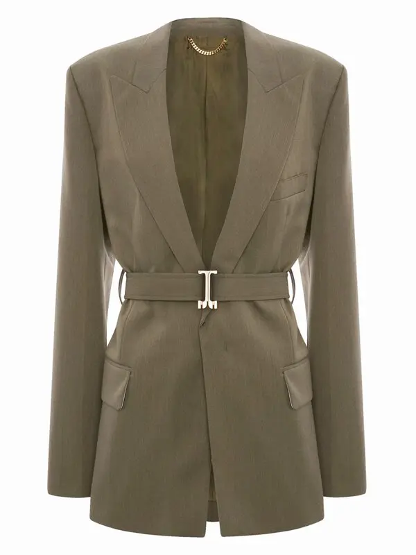 Victoria Beckham Tailored Blazer With Belt