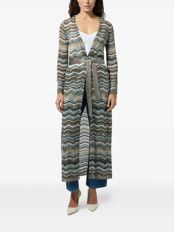 Missoni Zig Zag Motif Cardigan