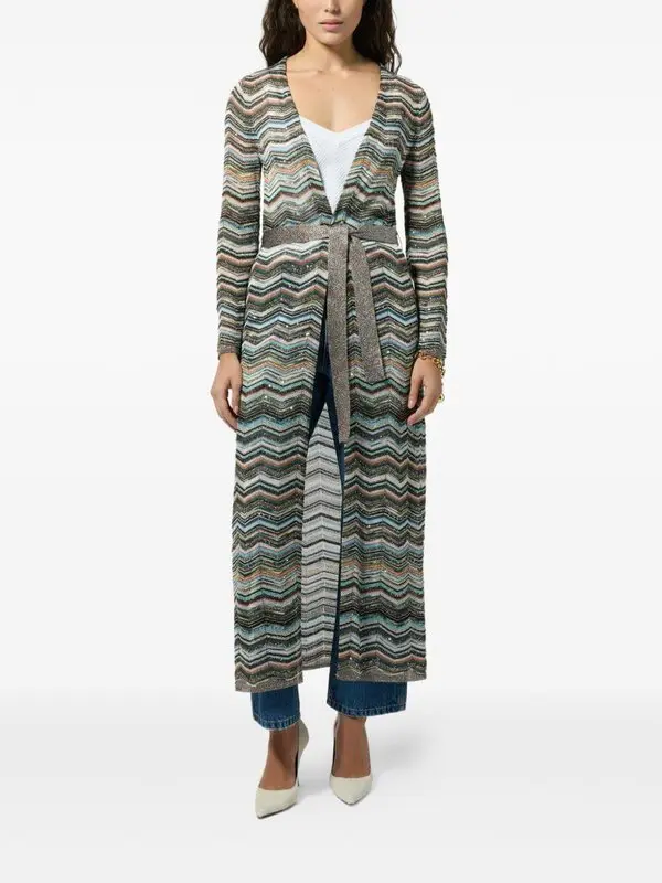 Missoni Zig Zag Motif Cardigan