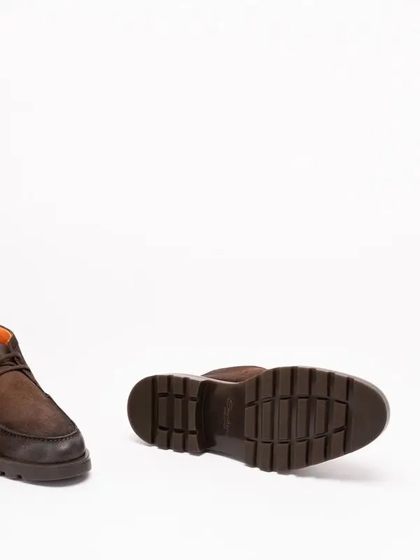 Santoni Rock` Lace Up