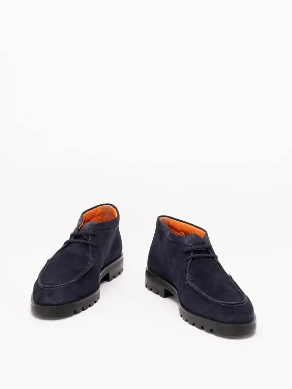 Santoni Rock` Lace Up