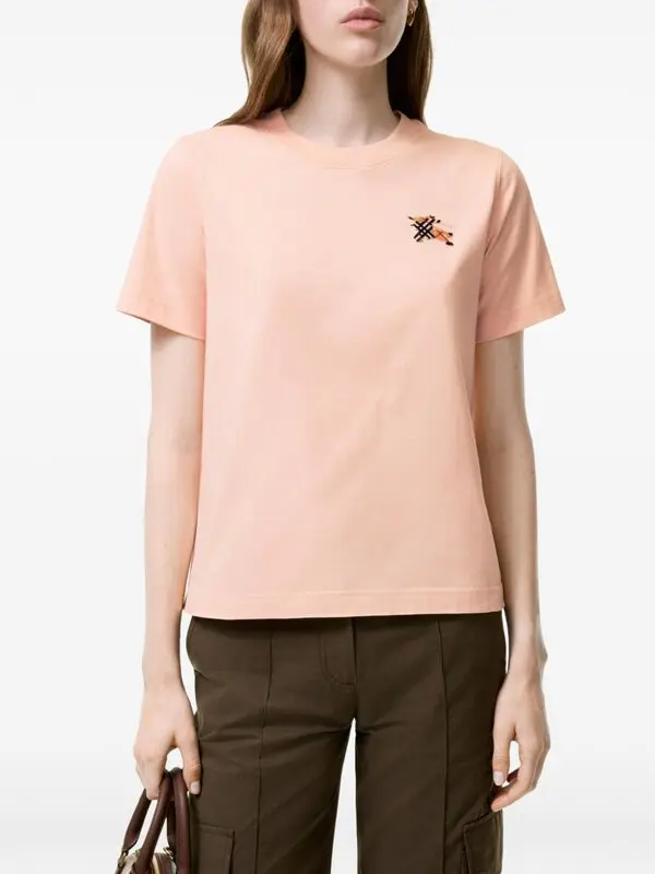 Burberry Logo Cotton T-shirt