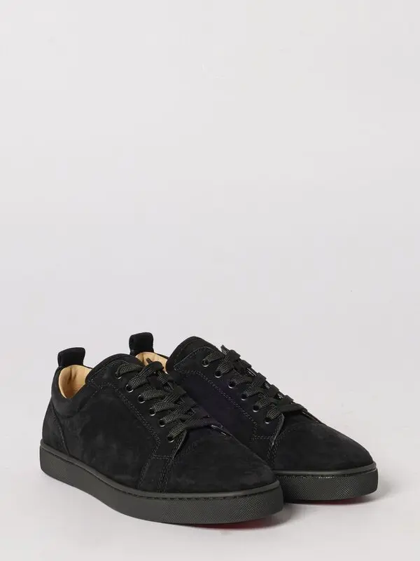 CHRISTIAN LOUBOUTIN Calf Leather Sneakers - Black