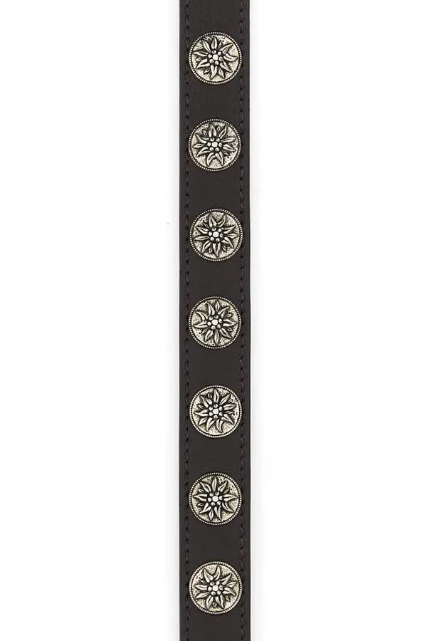 Prada Chocolate Leather Belt