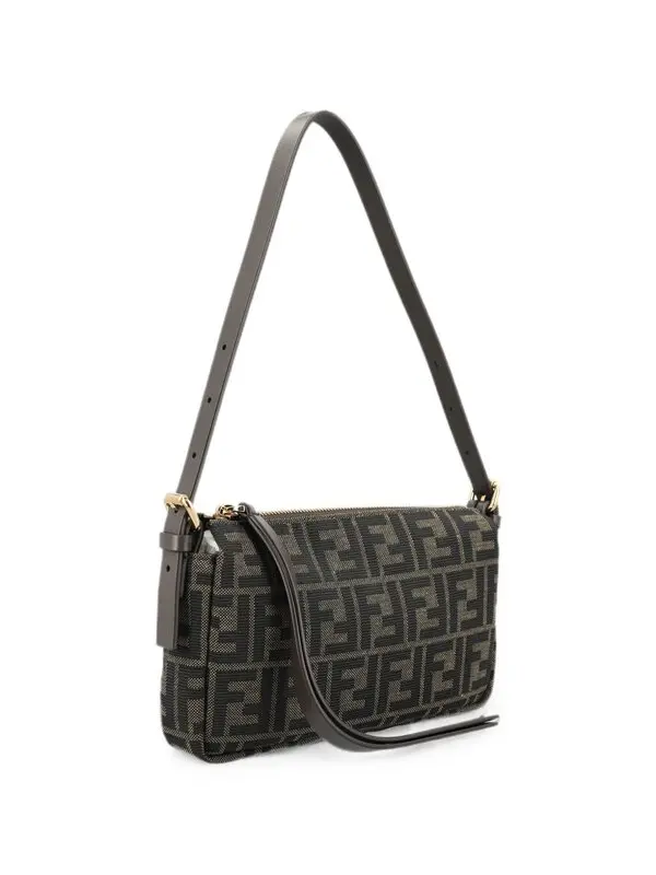 Fendi Ff Jacquard Small Shoulder Bag - Multicolor