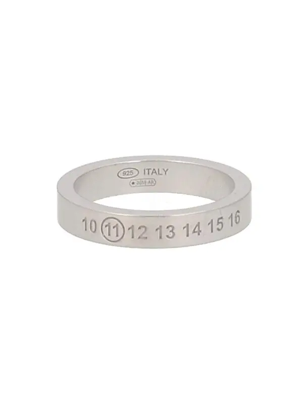 MAISON MARGIELA Numeric Band Ring - Gray
