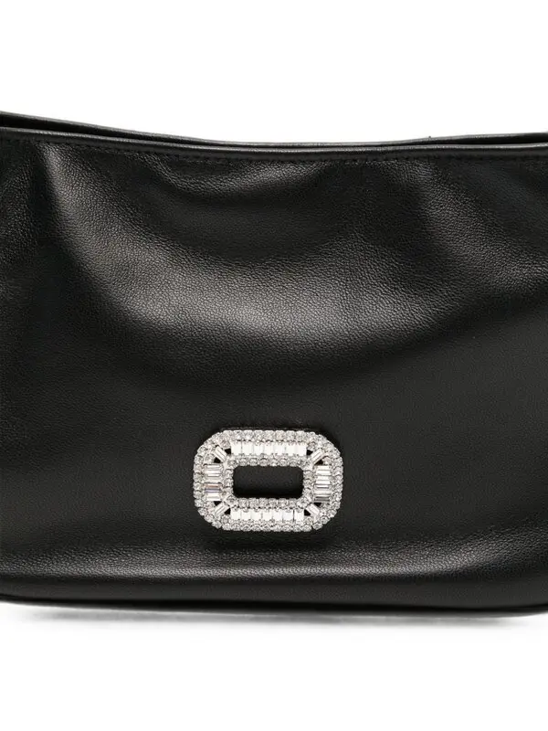 ROGER VIVIER Pilgrim Mini Leather Clutch