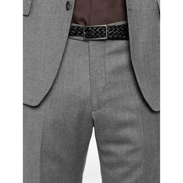 Tagliatore Grey Suits Single Breasted Suits