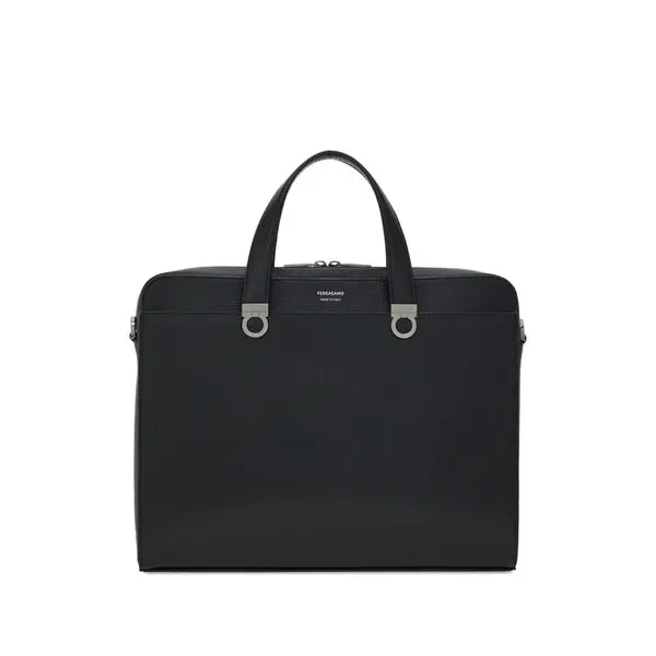 FERRAGAMO Calfskin Briefcase