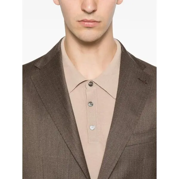 Tagliatore Suits Single Breasted Suits - Brown