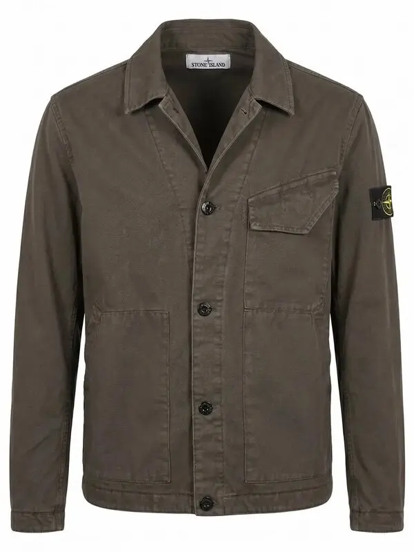 Stone Island Organic Panama Cotton Jacket