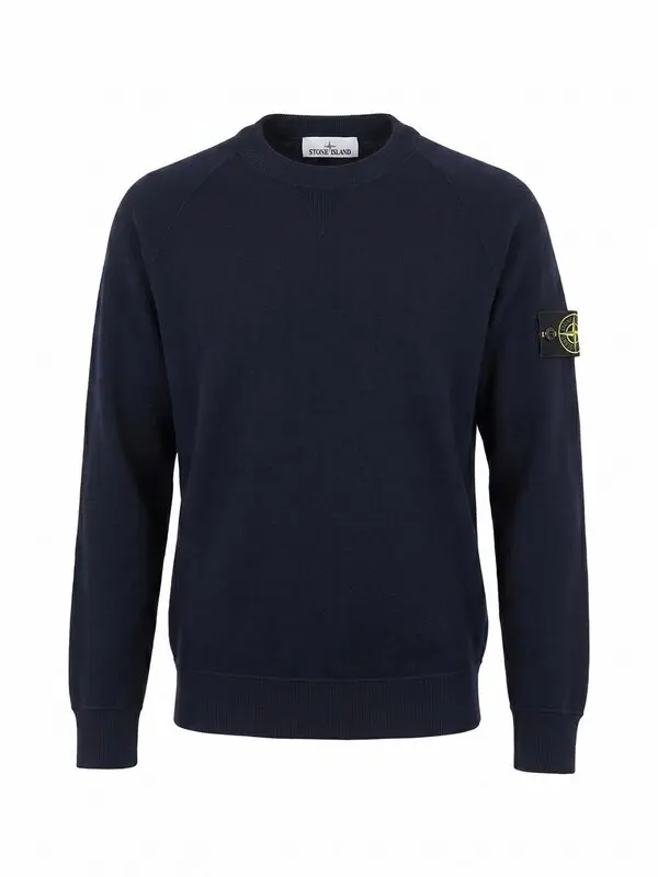 Stone Island Plush Stitch Stretch Crew Neck
