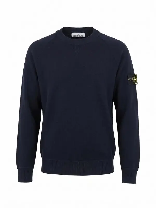 Stone Island Plush Stitch Stretch Crew Neck - Multicolor